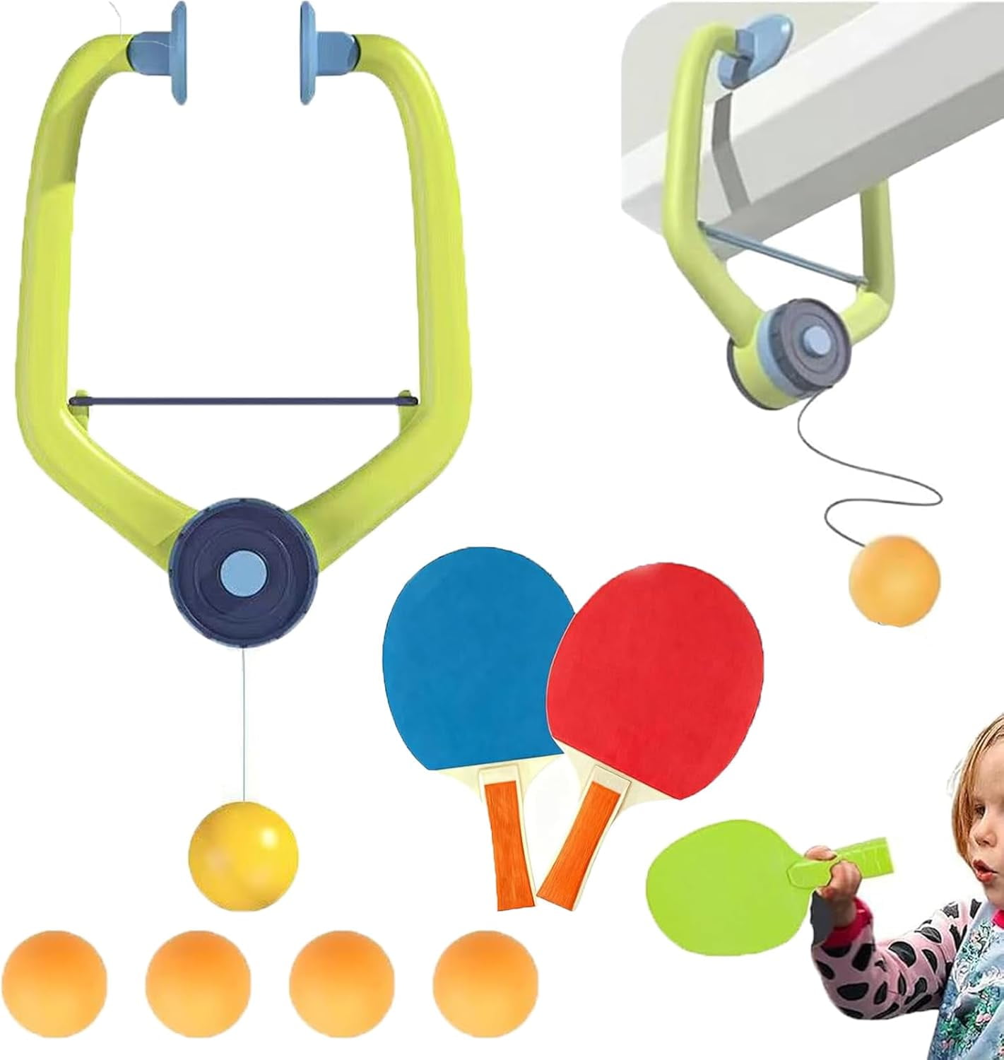 Door Pong Game for Kids, Door Ping Pong Game, Adjustable Ping Pong ...