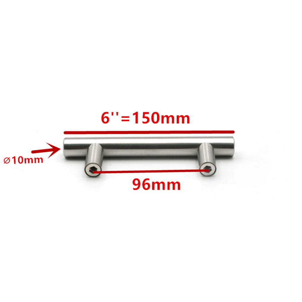 Door Pull Furniture Handles Stainless Steel Drawer Handle T-Type Drawer ...