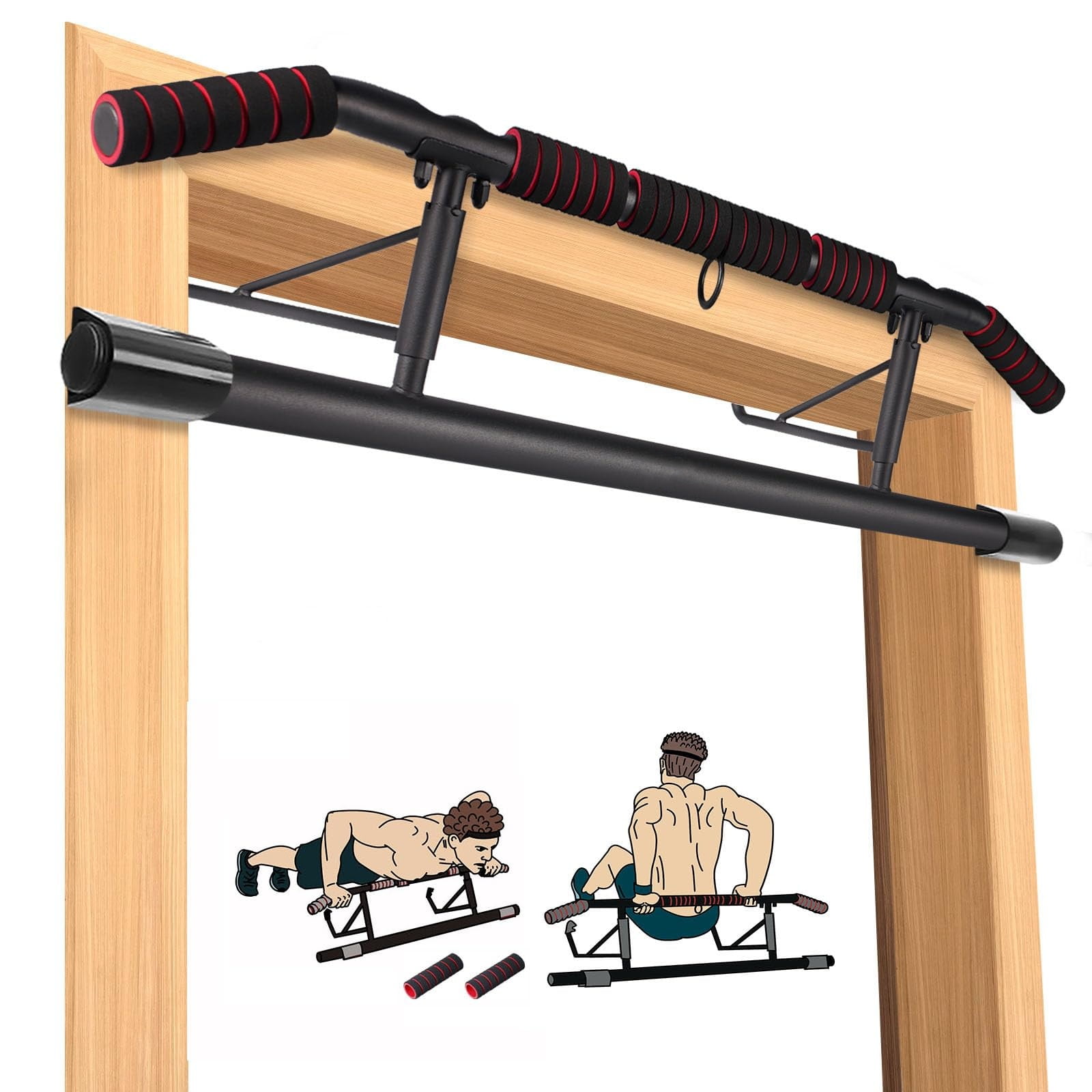 Door Pull Up Bar Over Door Frame Pull up Bar for Doorway with Smart ...