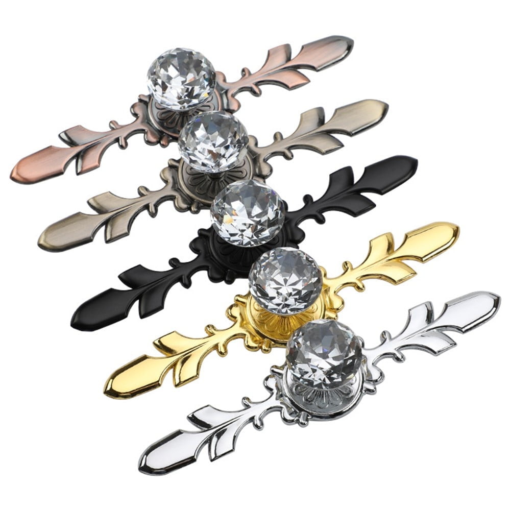 Door Pulls For Crystal Handle For Crystal Drawer Handles Glass Drill ...