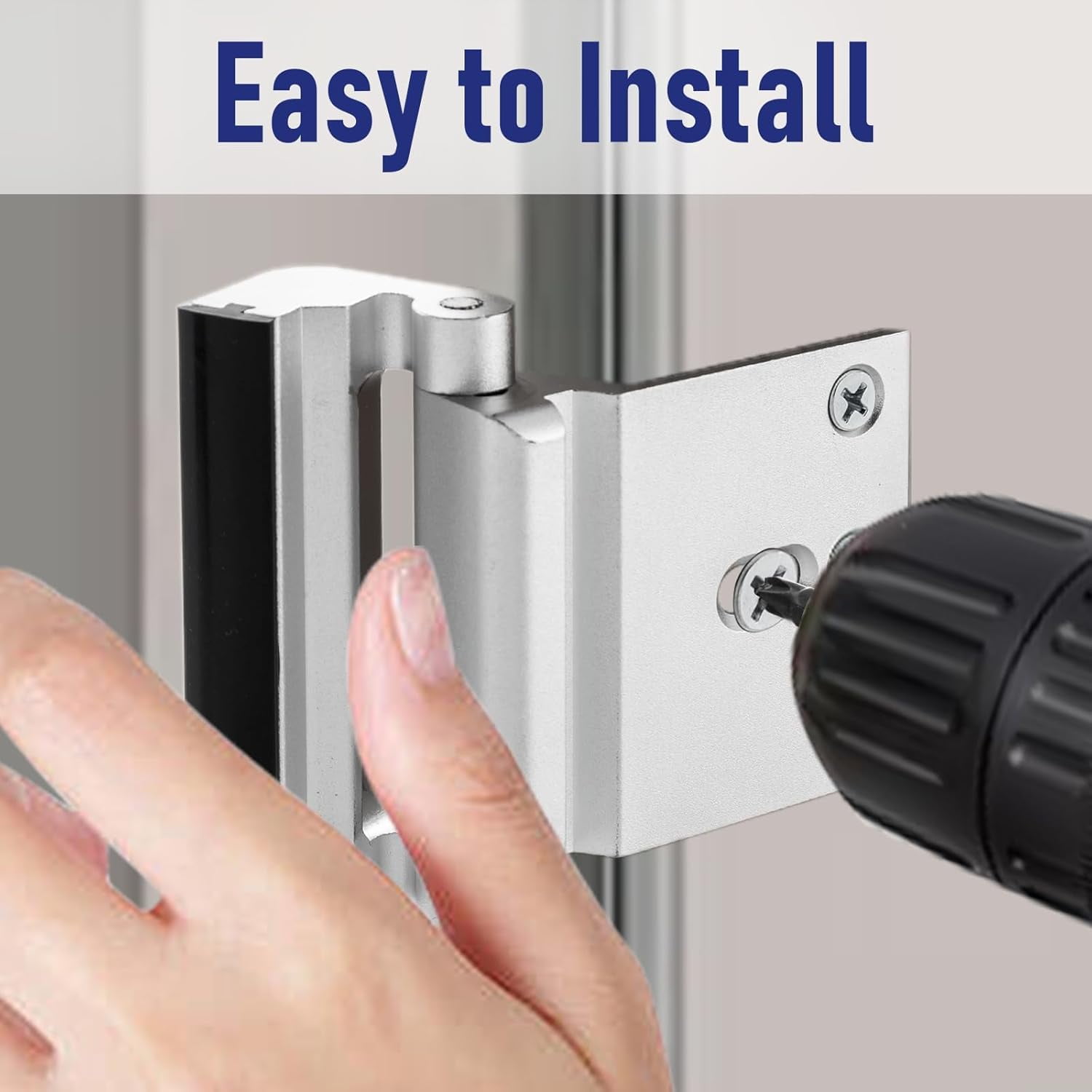 Door Reinforcement Loc kwith 4 Screws,Home Security Door,Front Door ...