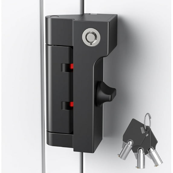 Door Reinforcement Lock, 2 , Keyed Alike, Indoor Use, Childproof Door ...