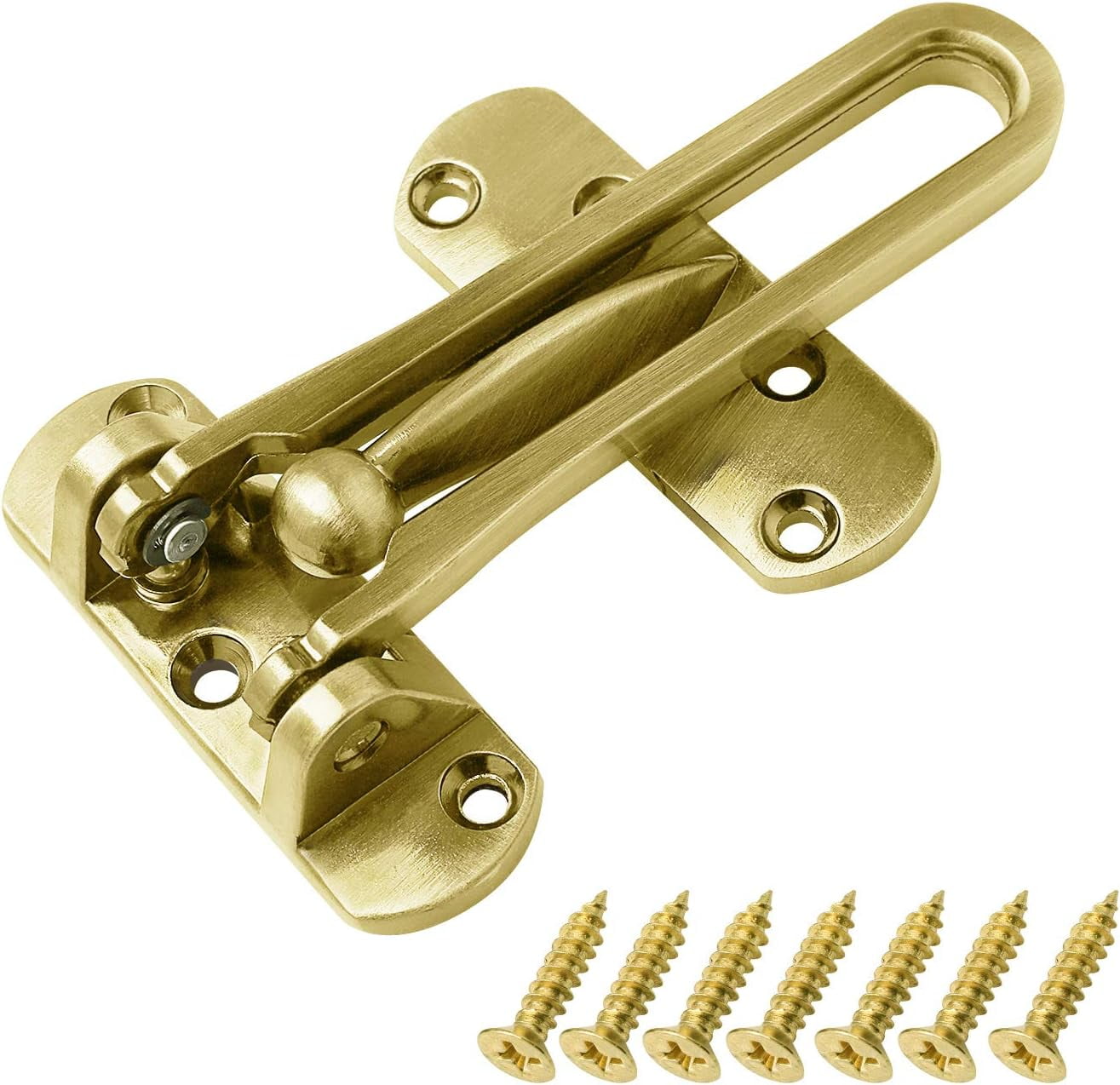 Door Reinforcement Lock Latch Swing Bar Lock for Front Door Locks for ...