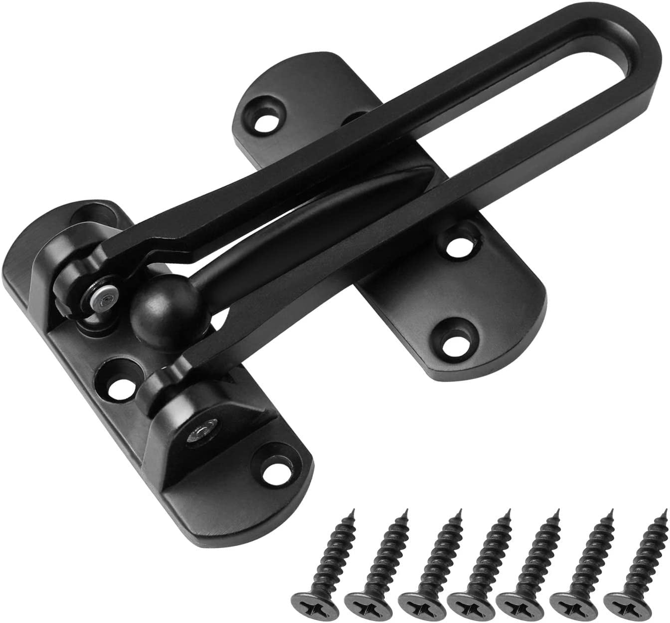 Door Reinforcement Lock Latch Swing Bar Lock for Home Security Front ...