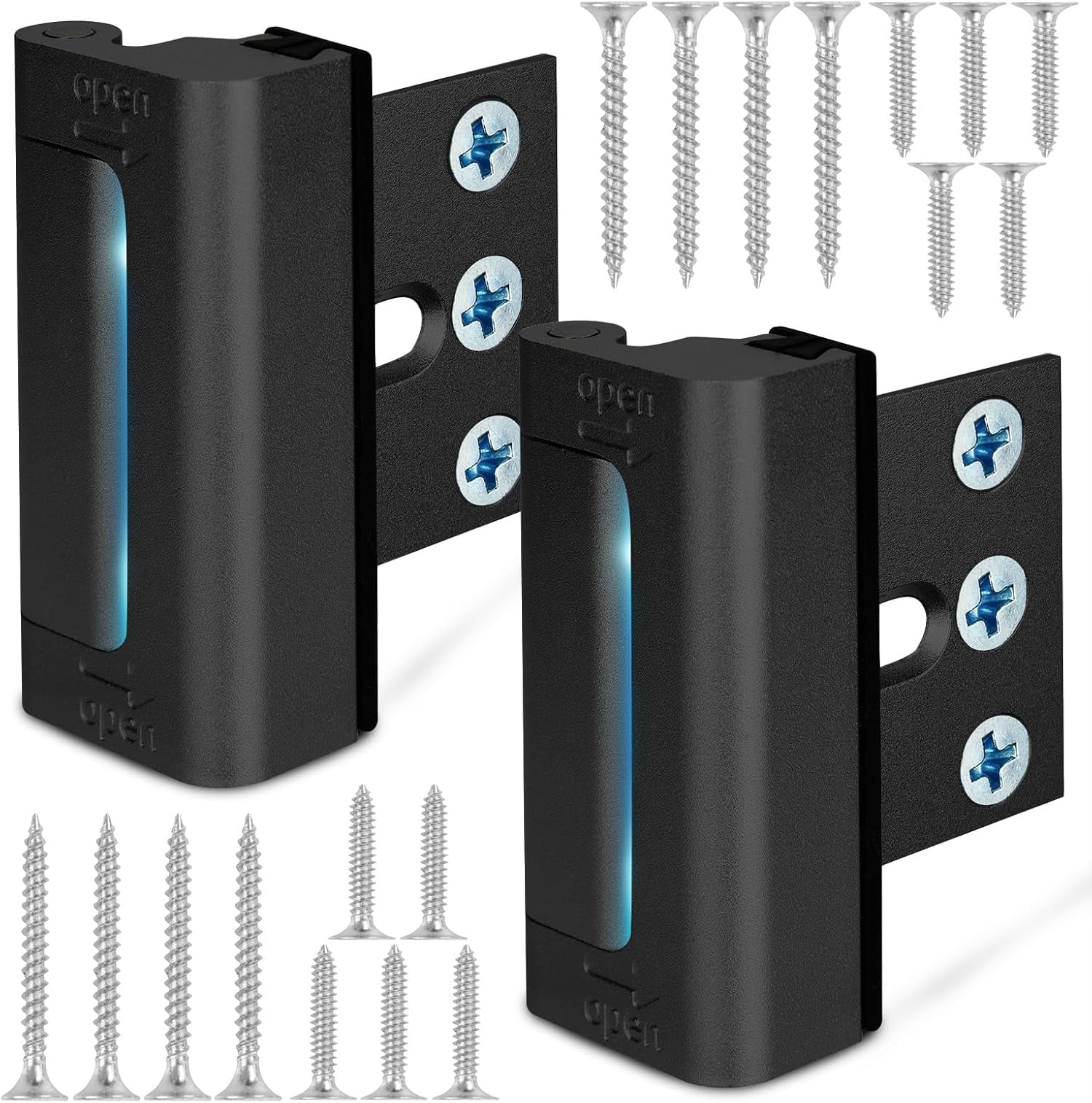 Door Reinforcement Lock, Upgraded Front Door Locks for Safety Withstand ...