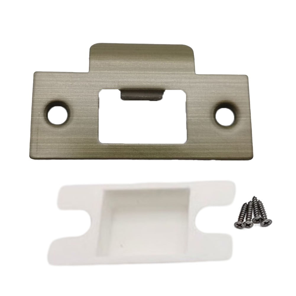 Door Reinforcement Plate with Screws Garage Deadbolt Cover Deadbolt ...