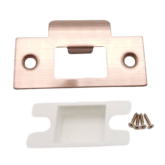 Door Reinforcement Plate With Screws Garage Deadbolt Cover Deadbolt ...