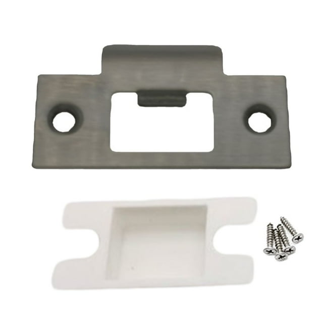 Door Reinforcement Plate With Screws Garage Deadbolt Cover Plate Chain ...