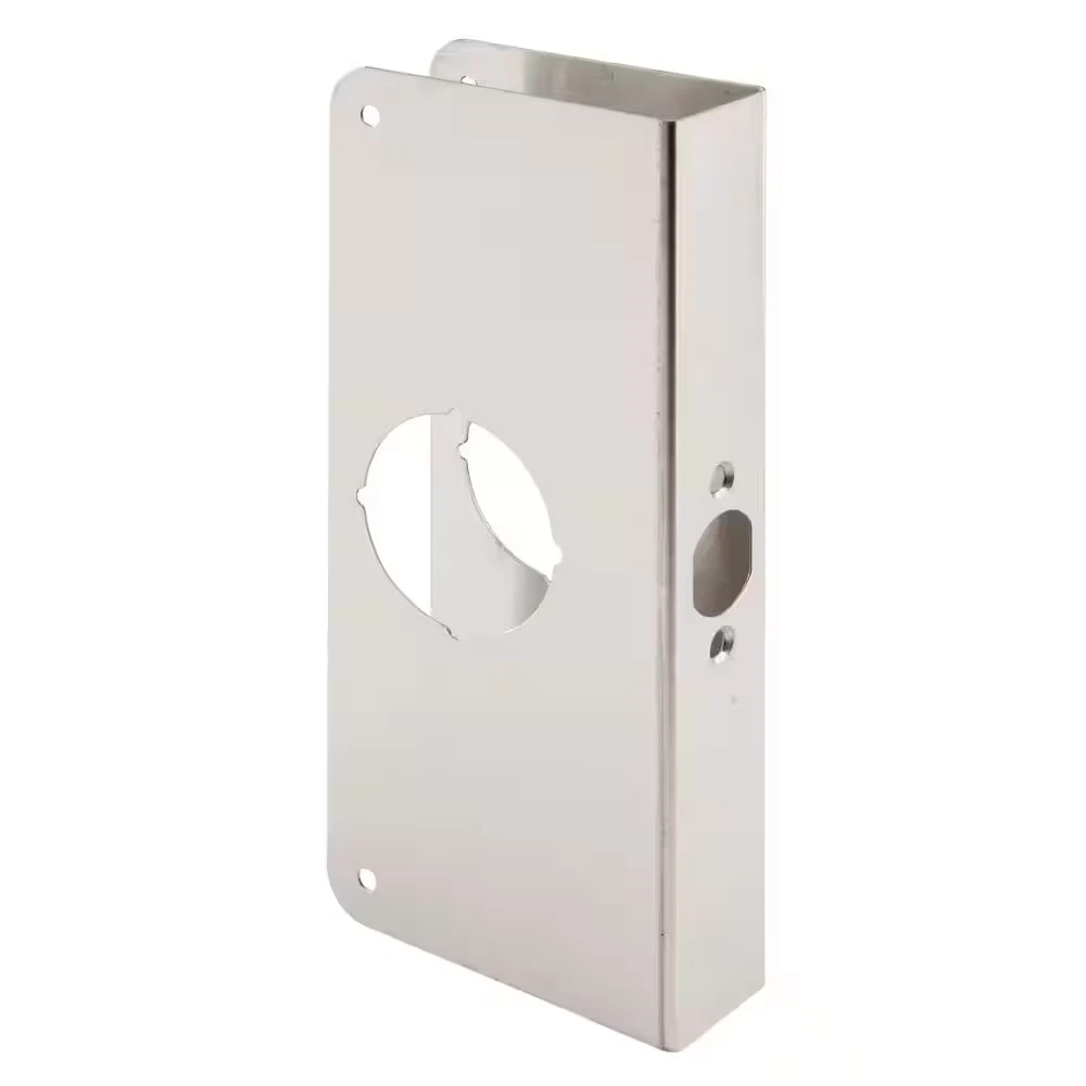 Door Reinforcer 1-3/8" Thick Stainless Steel Recessed Forced Entry ...