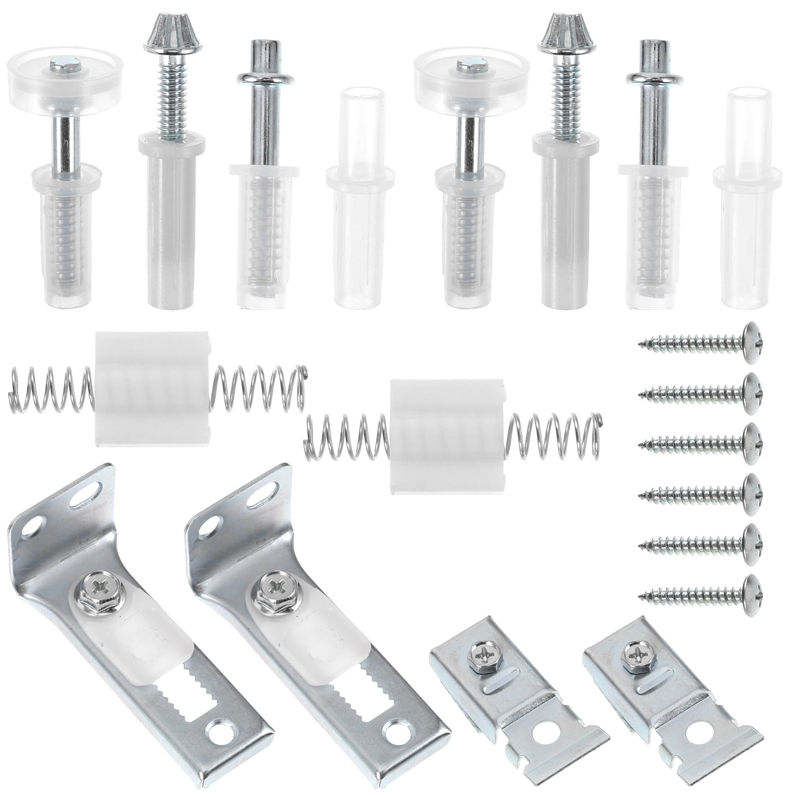 Door Repair Kit Sliding Hardware Opener Doors Interior Silver - Walmart.com