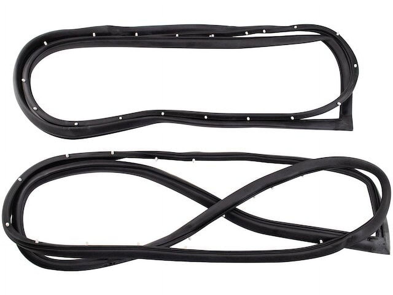 Door Seal Kit 2 Piece - Compatible with 1977 - 1985 Chevy Impala 1978 ...