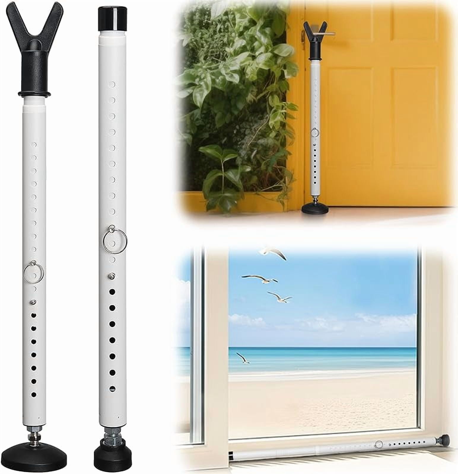 Door Security Bar 1.3" Heavy Duty Metal Patio Door Security Bar for ...