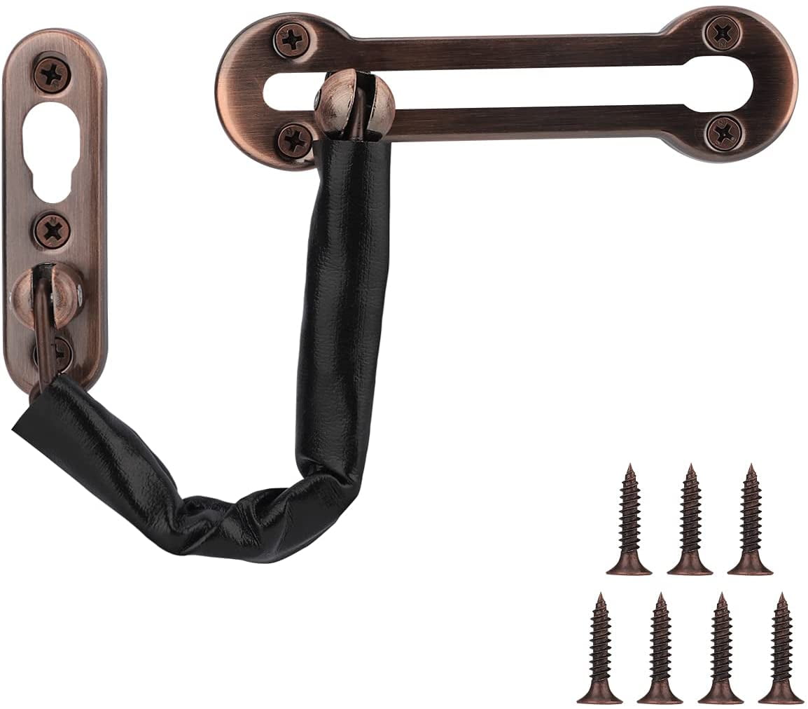 Door Security Chain Lock, Door Chain Stainless Steel Safety Latch ...