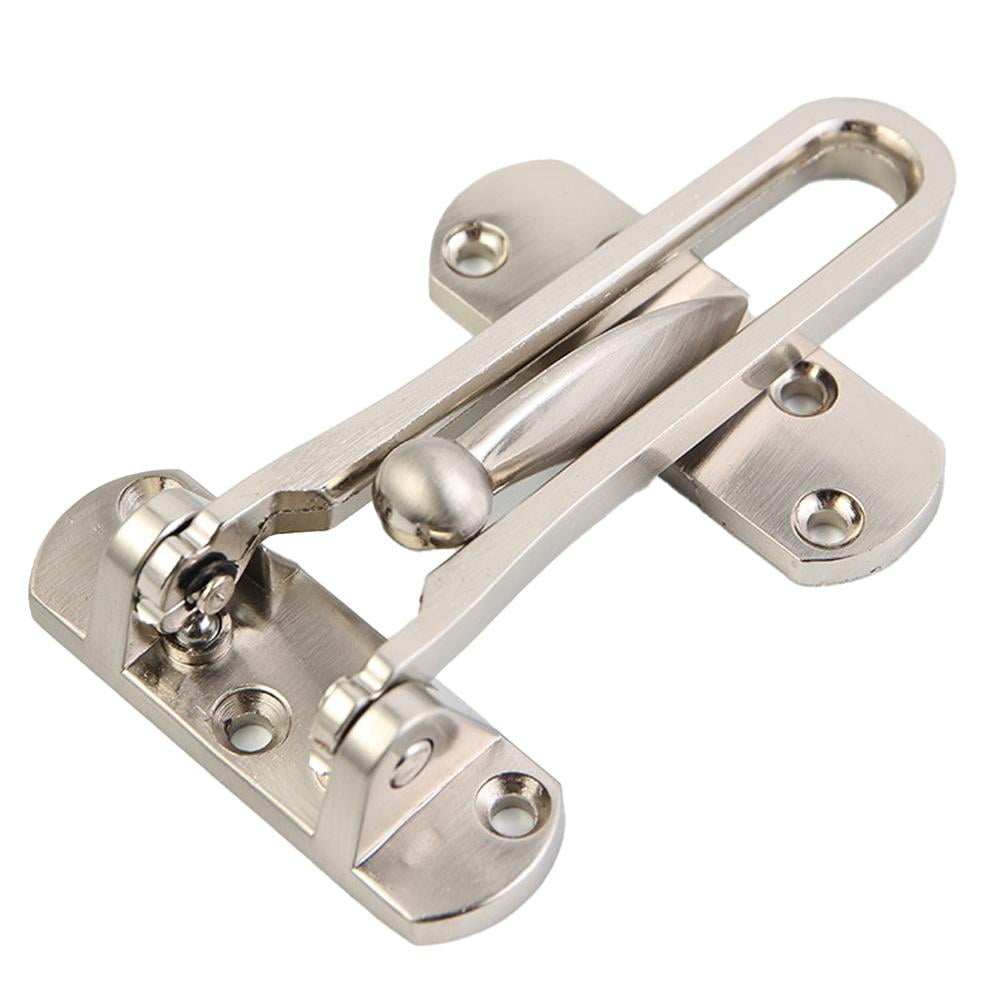 Door Security Chain Type Restrictor Safety Lock Guard Catch With Scre ...