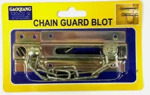 Door Security Hard Chain Guard Bolt Lock Home Safety With Screws ...