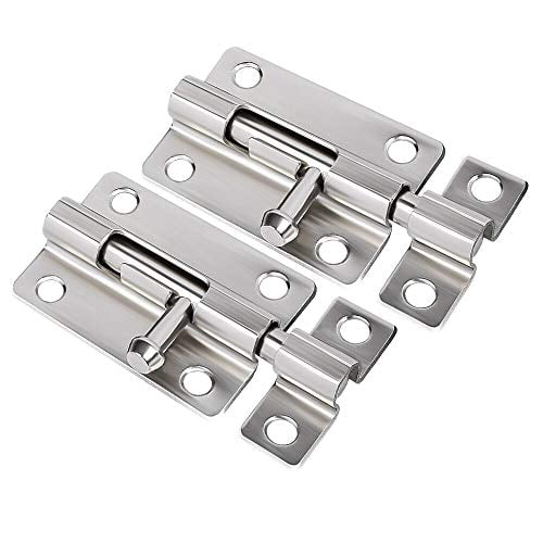 Door Security Slide Latch Lock, Keyless Entry Door Lock, Thickened ...