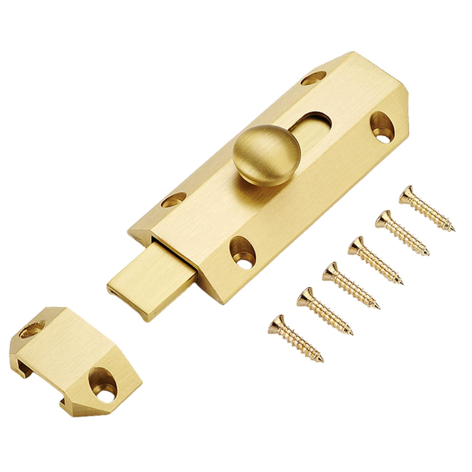 Door Security Slide Lock Latch Thickened Heavy Duty Sturdy Door Lock ...