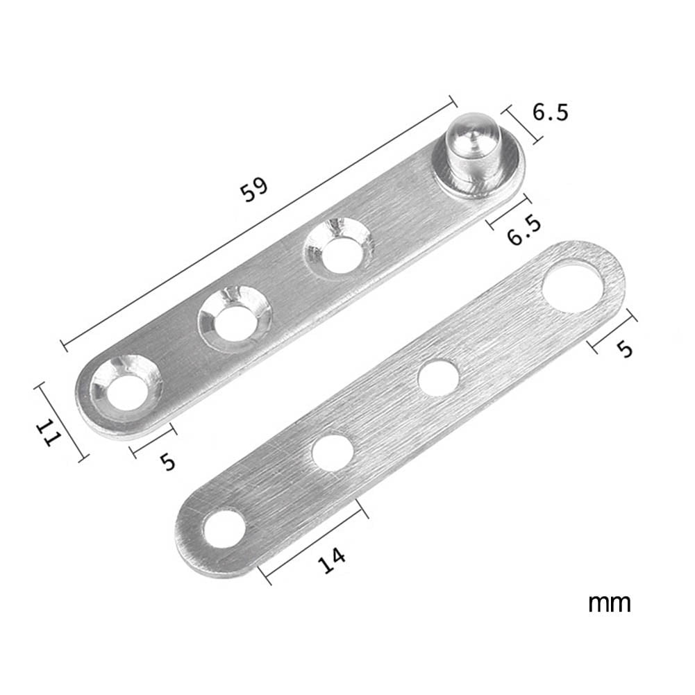 Door Shaft Doors Hinge 360 Degree Rotating Cabinet Hinge Heavy Duty ...