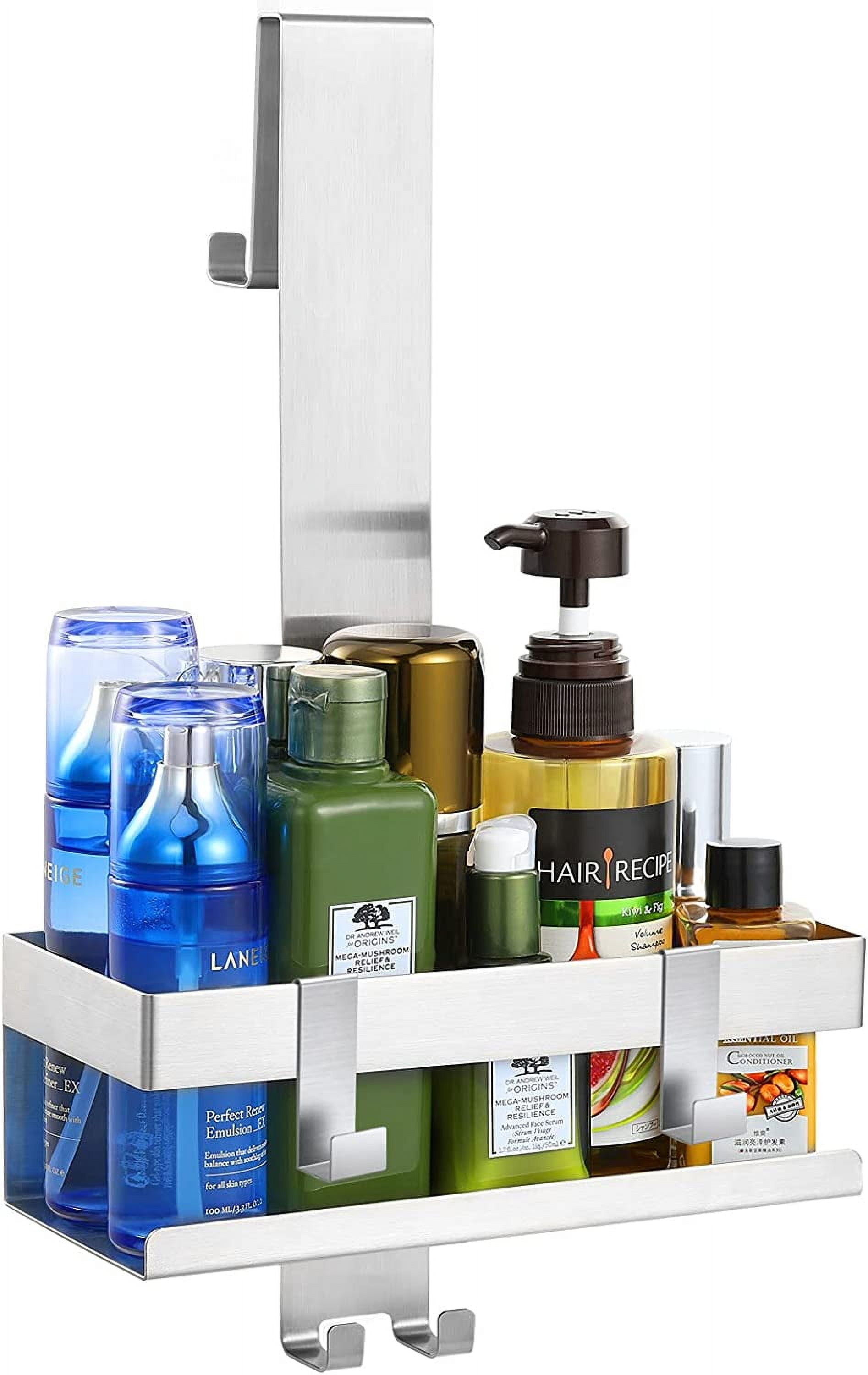 Over The Door Shower Caddy, 304 Stainless Steel Hanging Shower Caddy ...