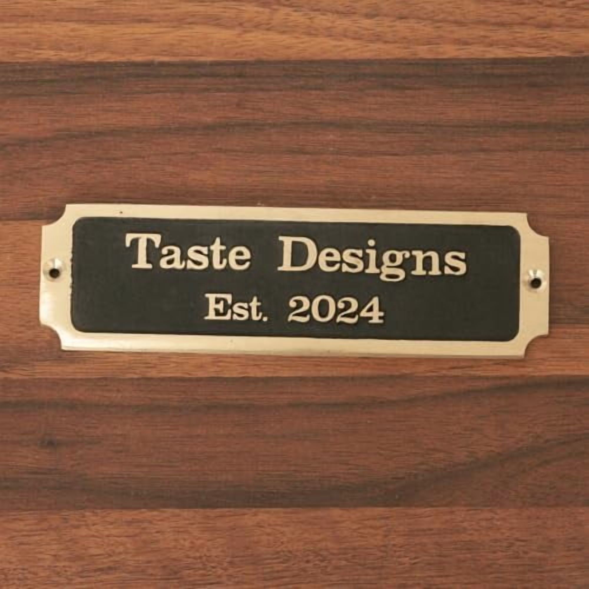 Door Sign Plaques | Antique Finish | Easy DIY Installation Plaques ...