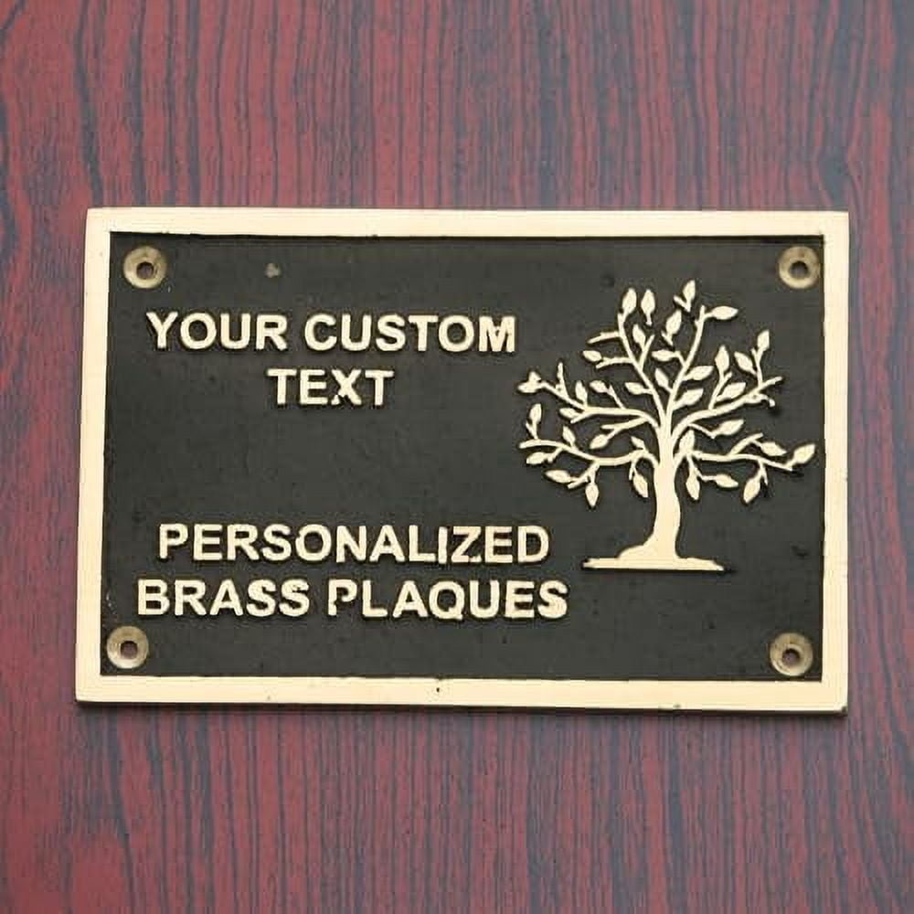 Door Sign Plaques | Antique Finish | Easy DIY Installation Plaques ...