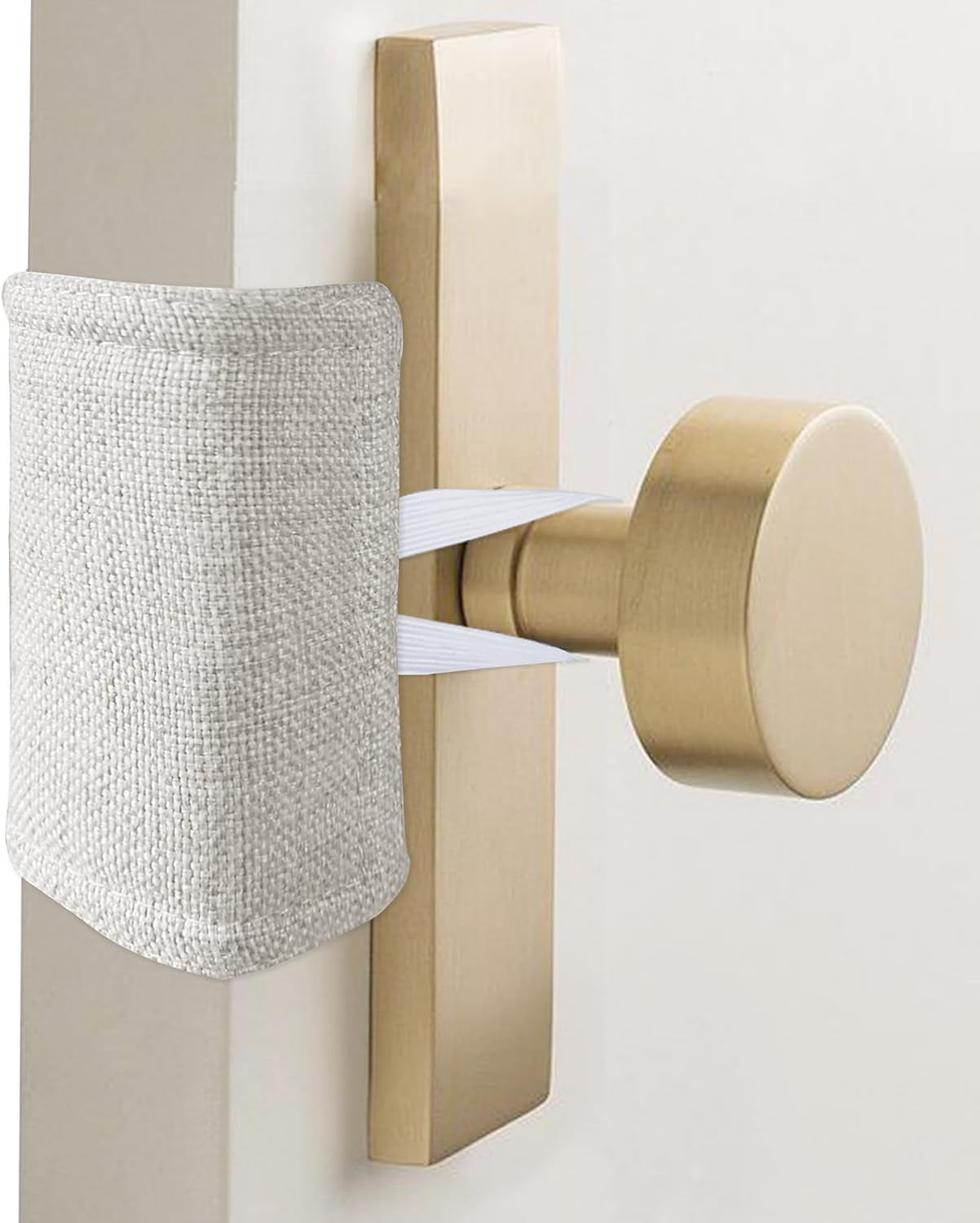 Door Silencer Quiet Door Closer Cushion, Padded Door Latch Cover for ...