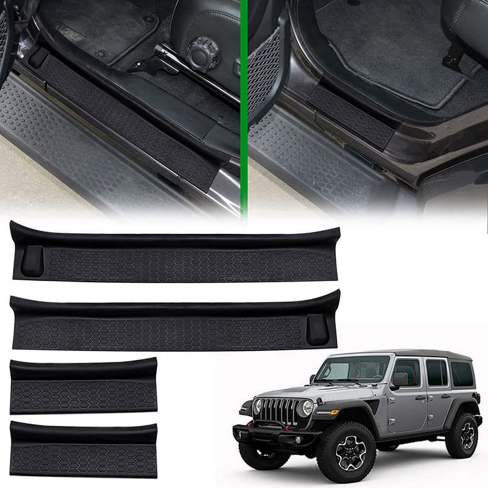 Door Sill Guards Door Sill Entry Guard for 2018-2022 - JL & 2020-2022 ...