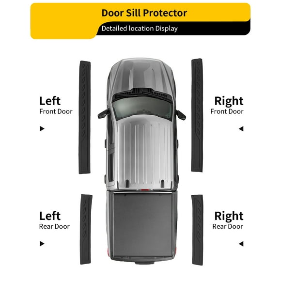 Door Sill Protectors in Car Interior Door Handles, Door Panels & Door ...