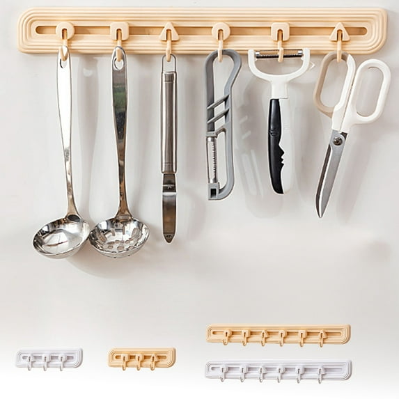 Over Door Sliding Adjustable Hooks | No-Drill Non-Slip Plastic ...