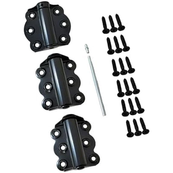 Door Spring Hinges, 2-3/4", Each Set Including 2 PCS Self Closing and 1 ...