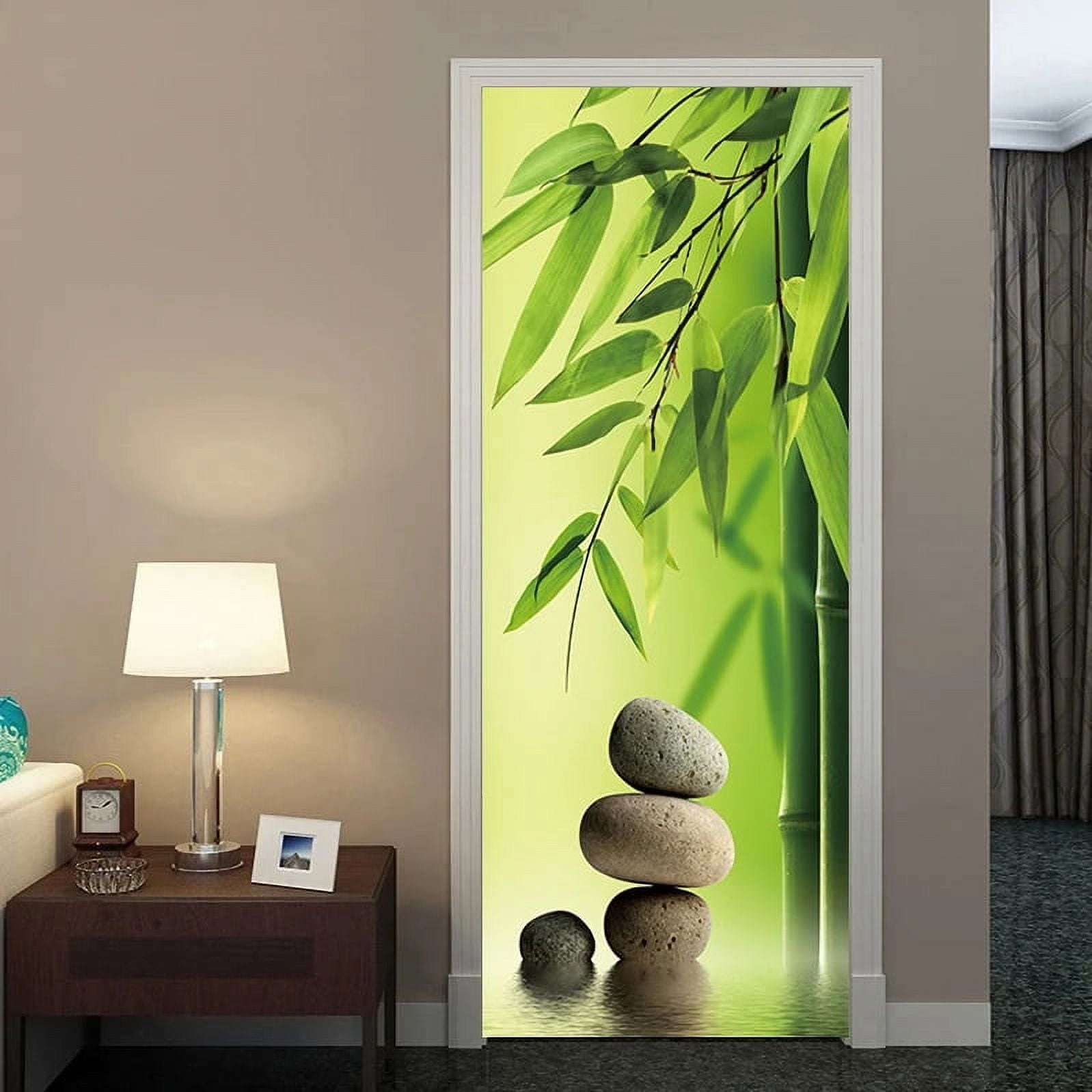 Door Sticker House Door Sticker Stone Transfer Design Home Entrance ...