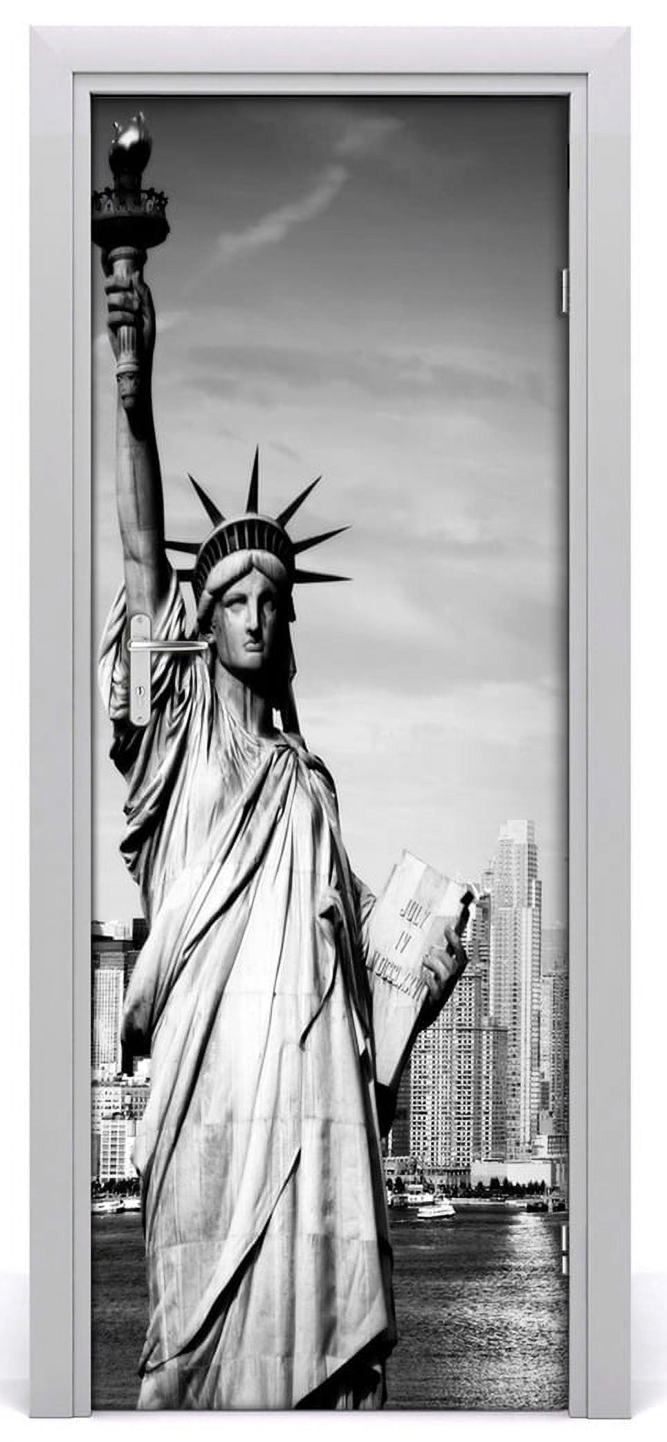 Door Sticker Photo Wallpaper On The Door PVC Self-adhesive Door Sticker ...