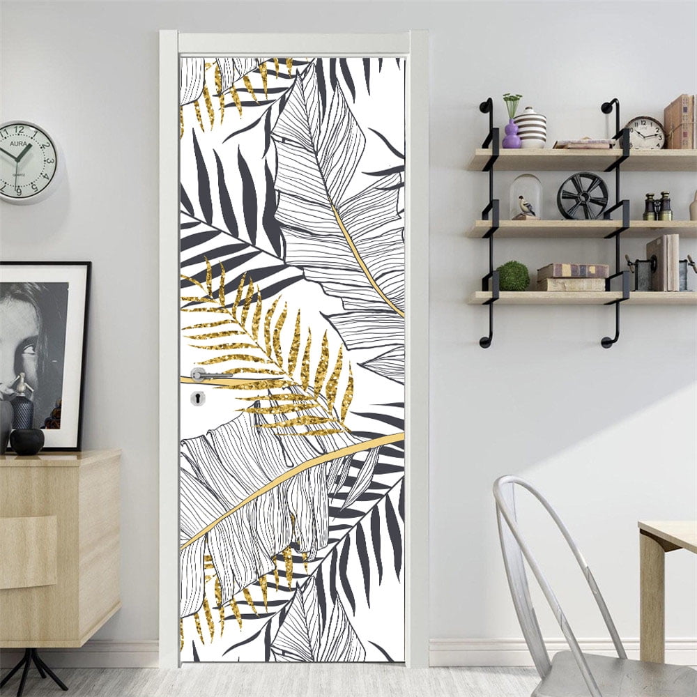 Door Stickers Self Adhesive Mural Wallpaper Poster PVC Removable ...