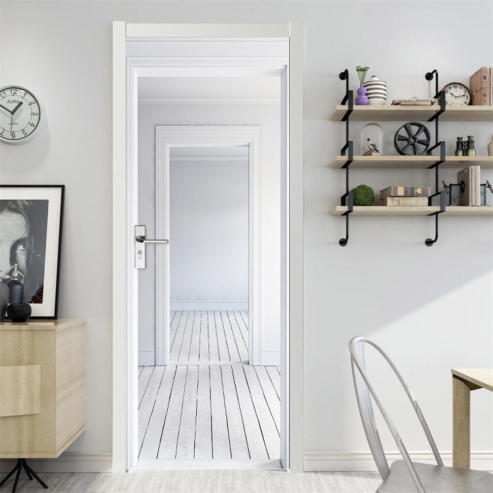 Door Stickers Self Adhesive Mural Wallpaper Poster PVC Removable ...