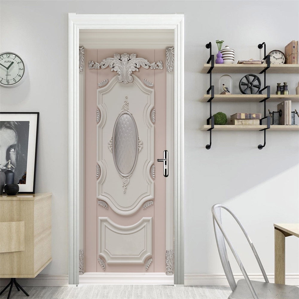 Door Stickers Self Adhesive Mural Wallpaper Poster PVC Removable ...