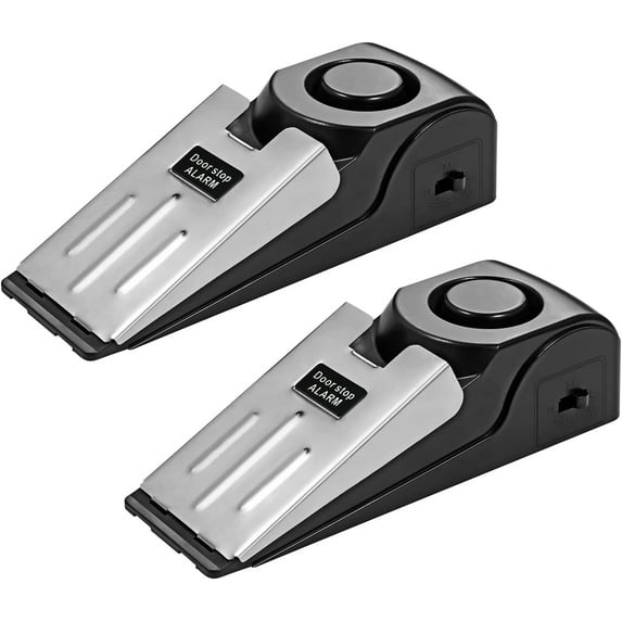 Door Stop 2 , 120 dB Door Stopper Wedge Door Stops for Traveling Hotel ...