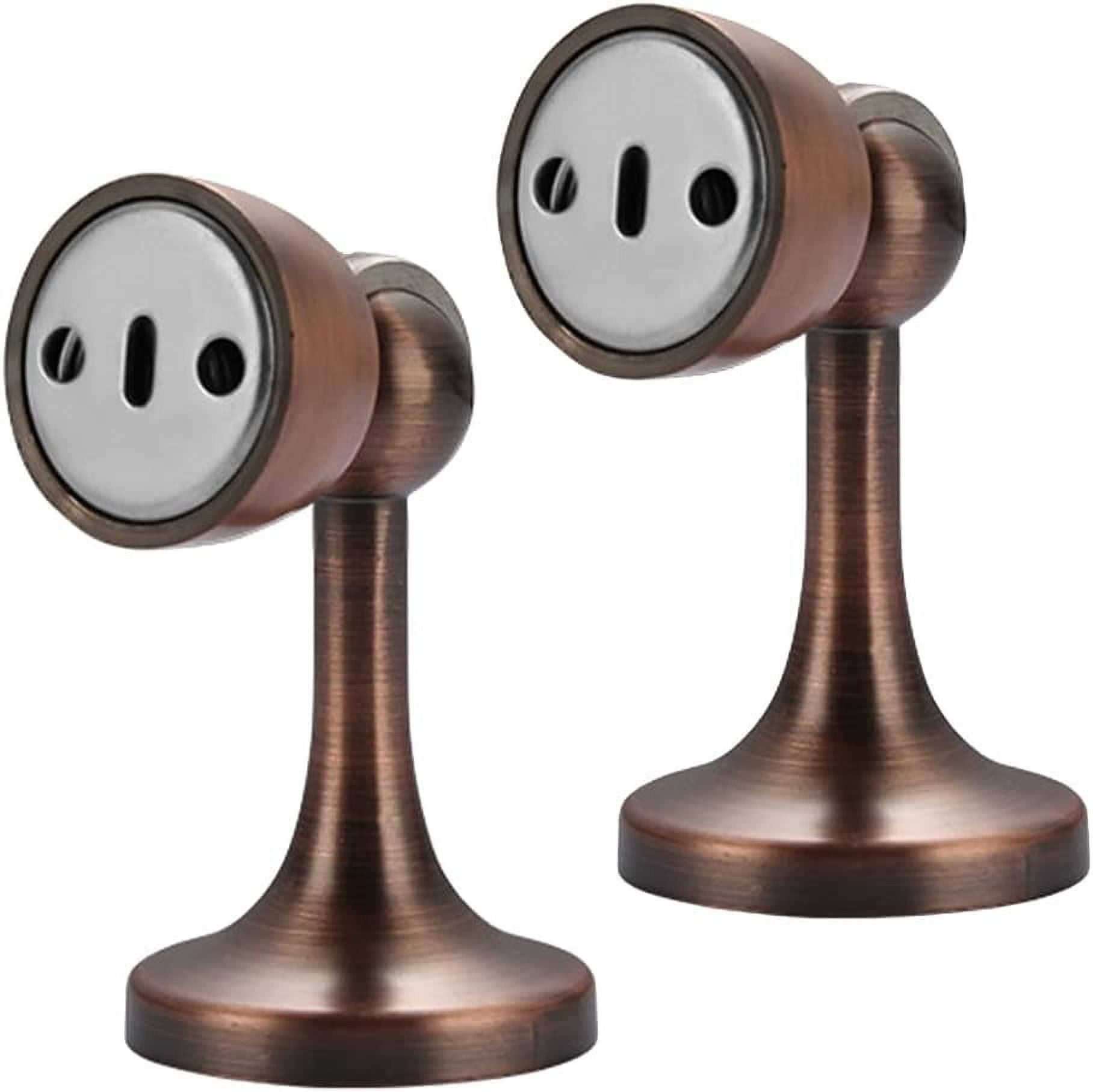 Door Stop, 2 Pcs Magnetic Door Stoppers Vintage Retro Style Brushed ...