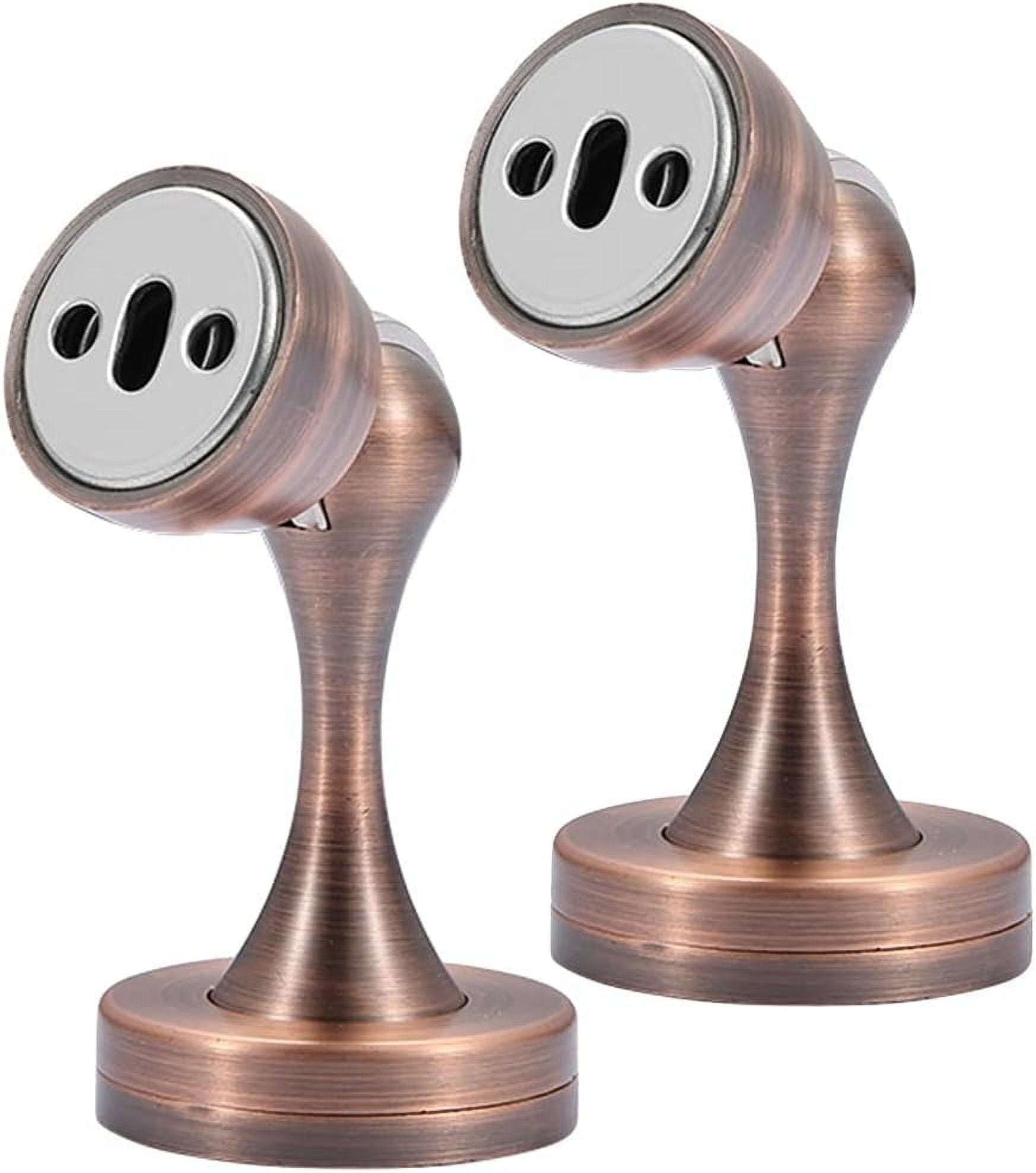 Door Stop, 2 Pcs Magnetic Door Stoppers Vintage Retro Style Brushed ...