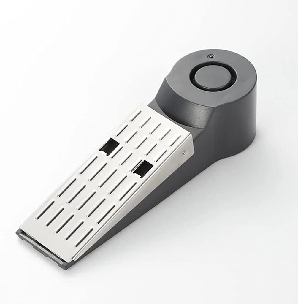 Door Stop Alarm Stainless Steel Wedge-Shaped Anti-Slip Portable Home ...