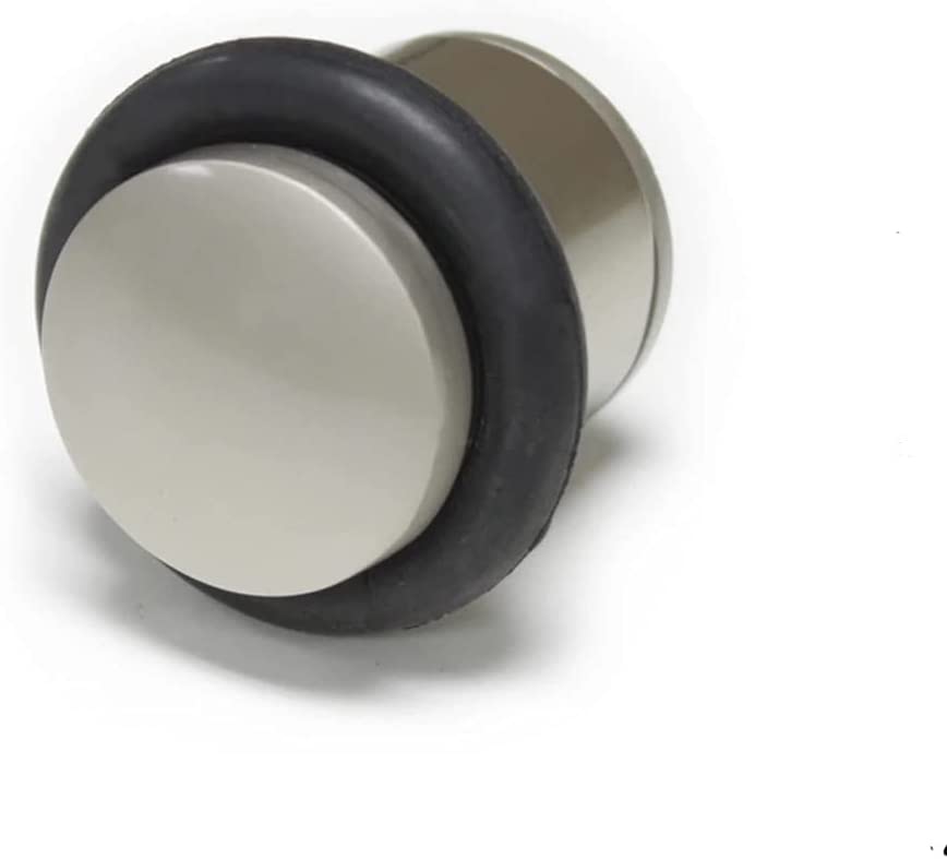 Door Stop Catch Rubber Door Stopper Zinc Alloy Powerful Floor-Mounted ...