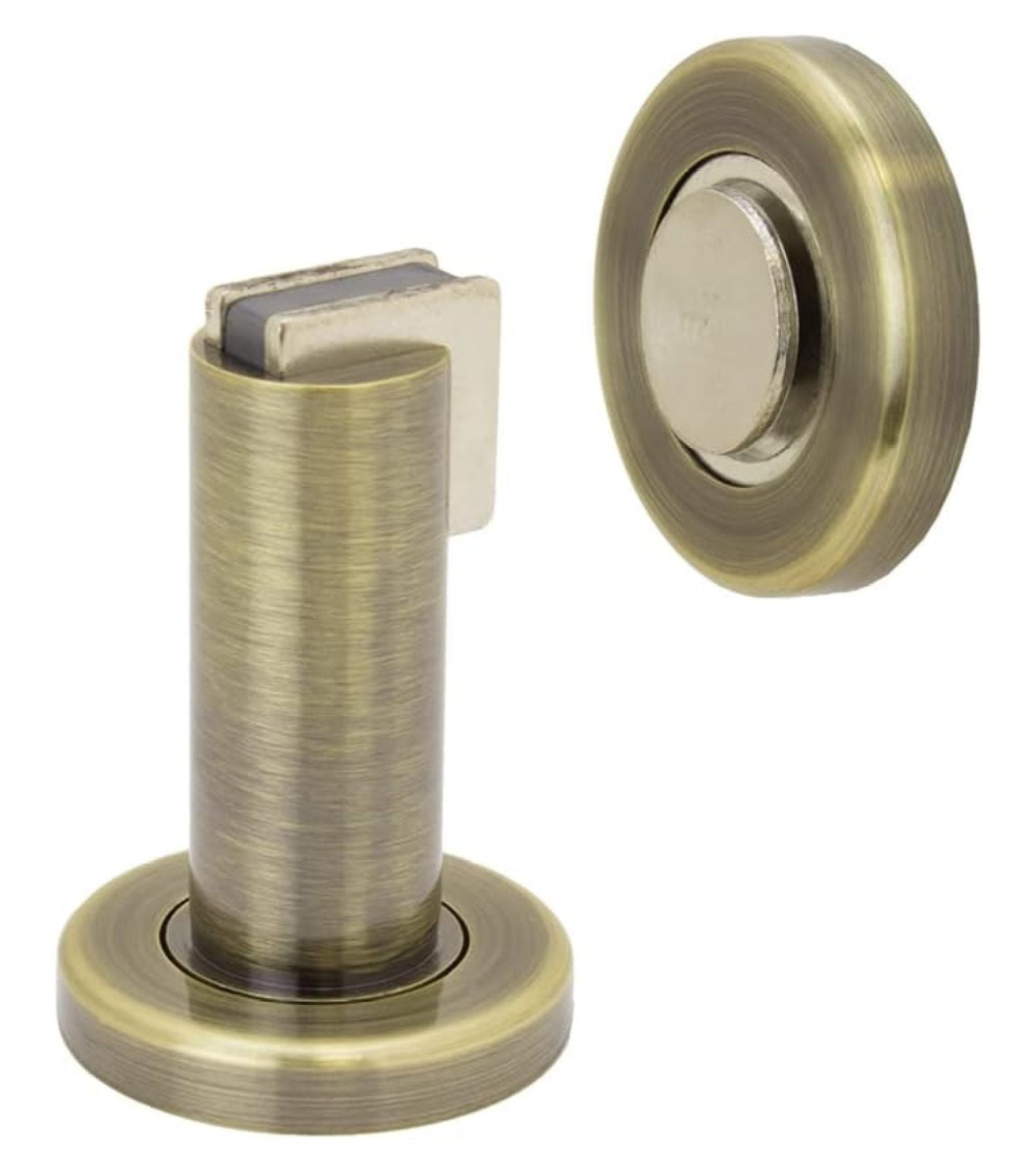 Door Stop Holder with Magnetic Catch - Antique Brass, Modern Design ...