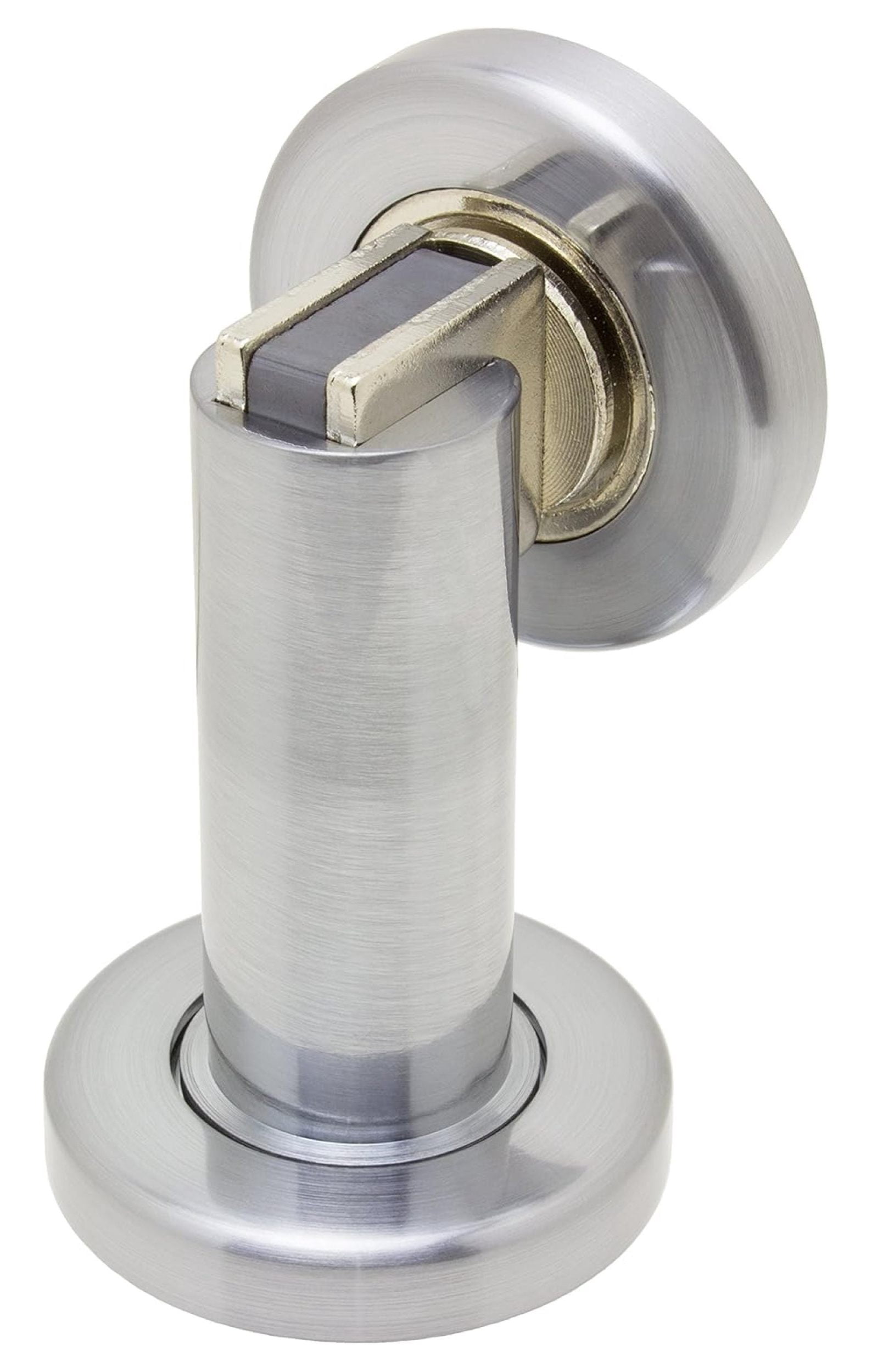 Door Stop Holder & Magnetic Catch - Modern Wall/Floor Mount Doorstop ...