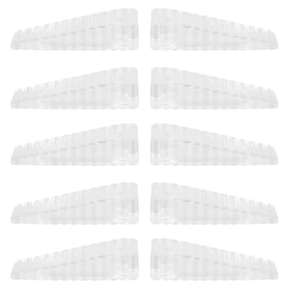 Door Stop Wedge,10Pcs Movable Door Stop Device Plastic Door Wedge ...