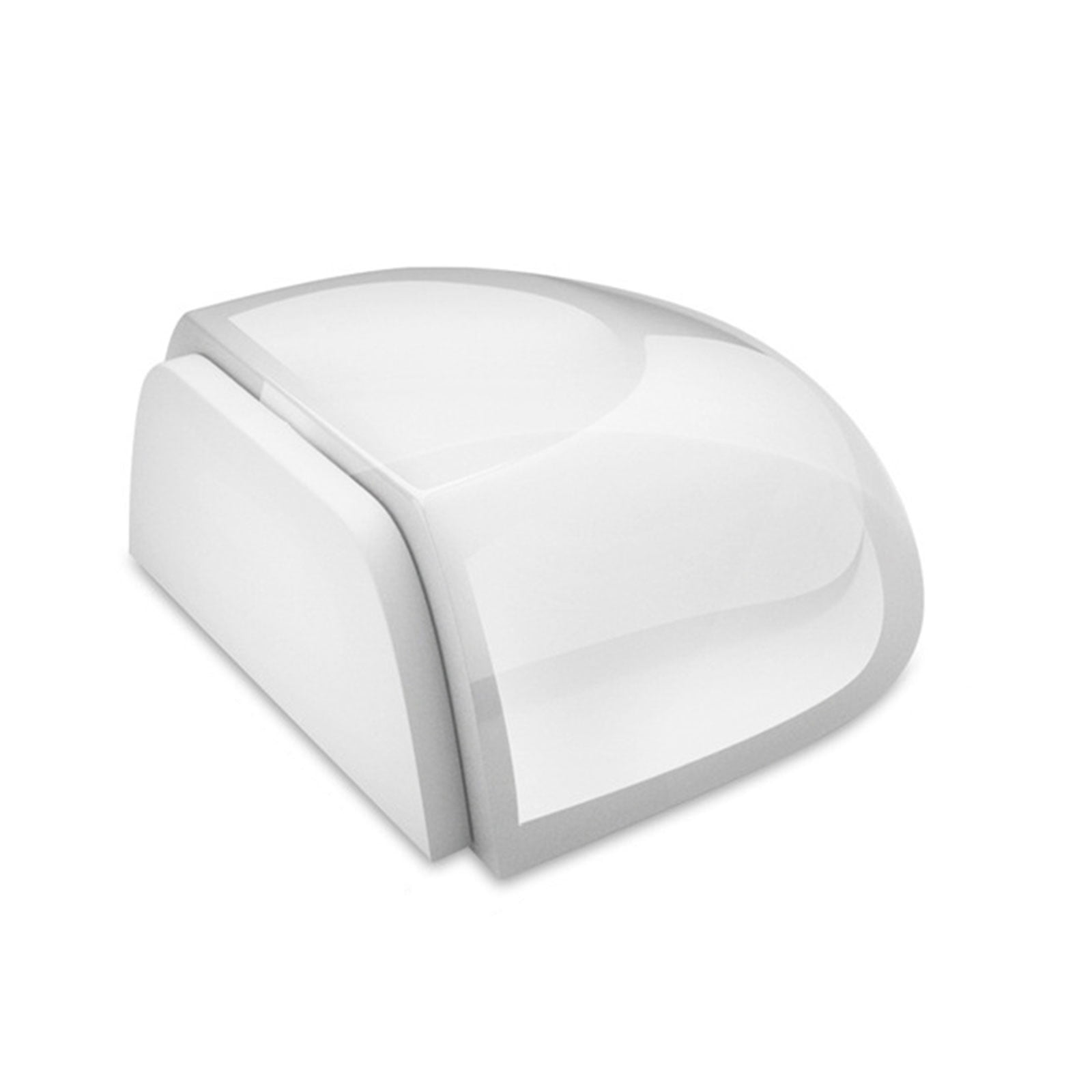 Door Stopper Clear Acrylic Floor Door Stops Adhesive Wall Buffer for of ...