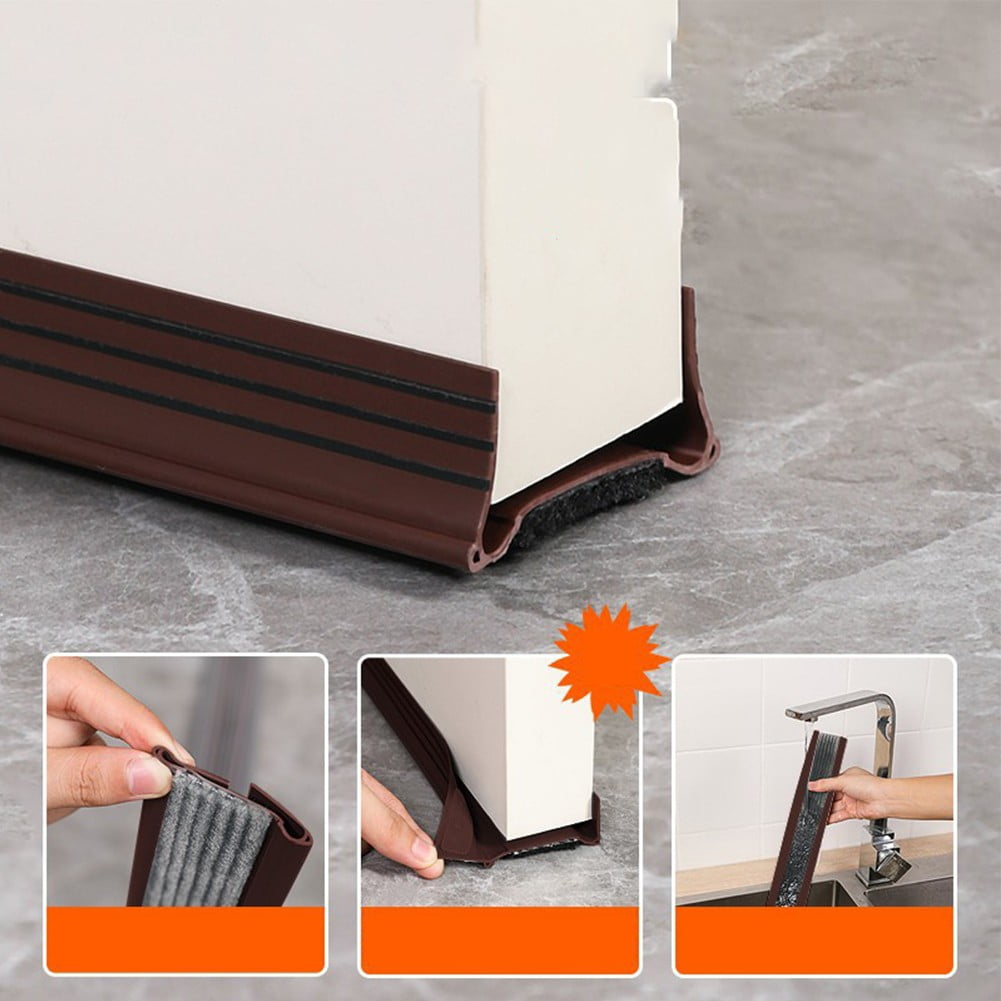 Door Stopper Draft Excluder 93*5Cm Draft Strip Under Door Bottom ...
