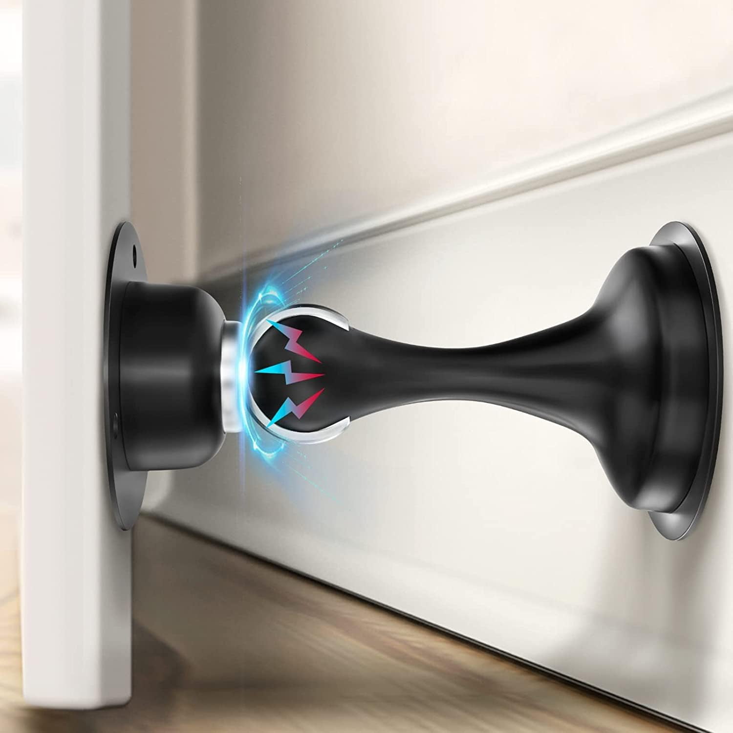 Door Stopper, Magnetic Door Stop, Stainless Steel, Magnetic Door Catch ...