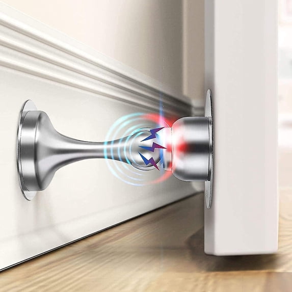 Door Stopper, Magnetic Door Stop, Stainless Steel, Magnetic Door Catch ...