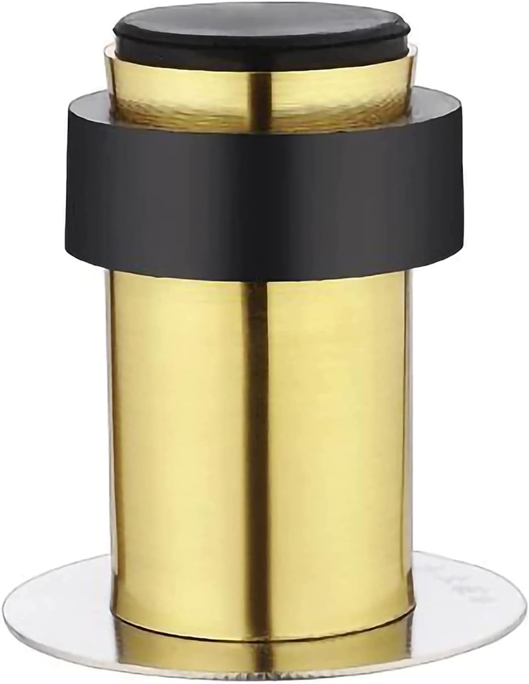 Door Stopper Punch-Free Floor-Standing Door Stop,Brushed Stainless ...