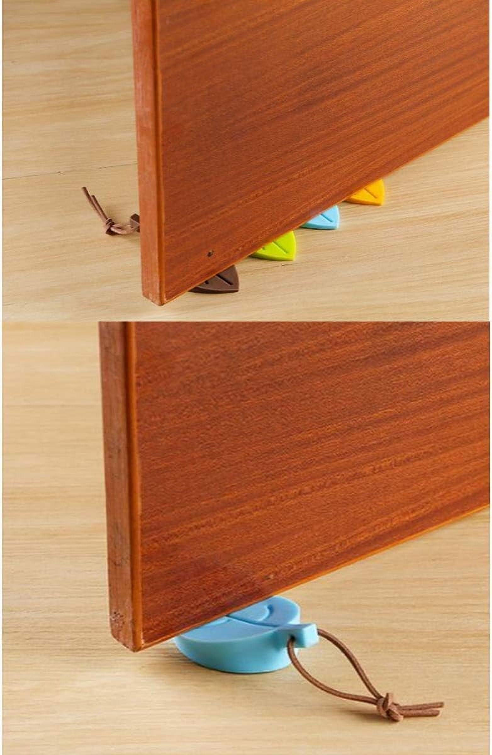 Door Stopper, Wedge Finger Protector, Cute Colorful Cartoon Leaf Style ...