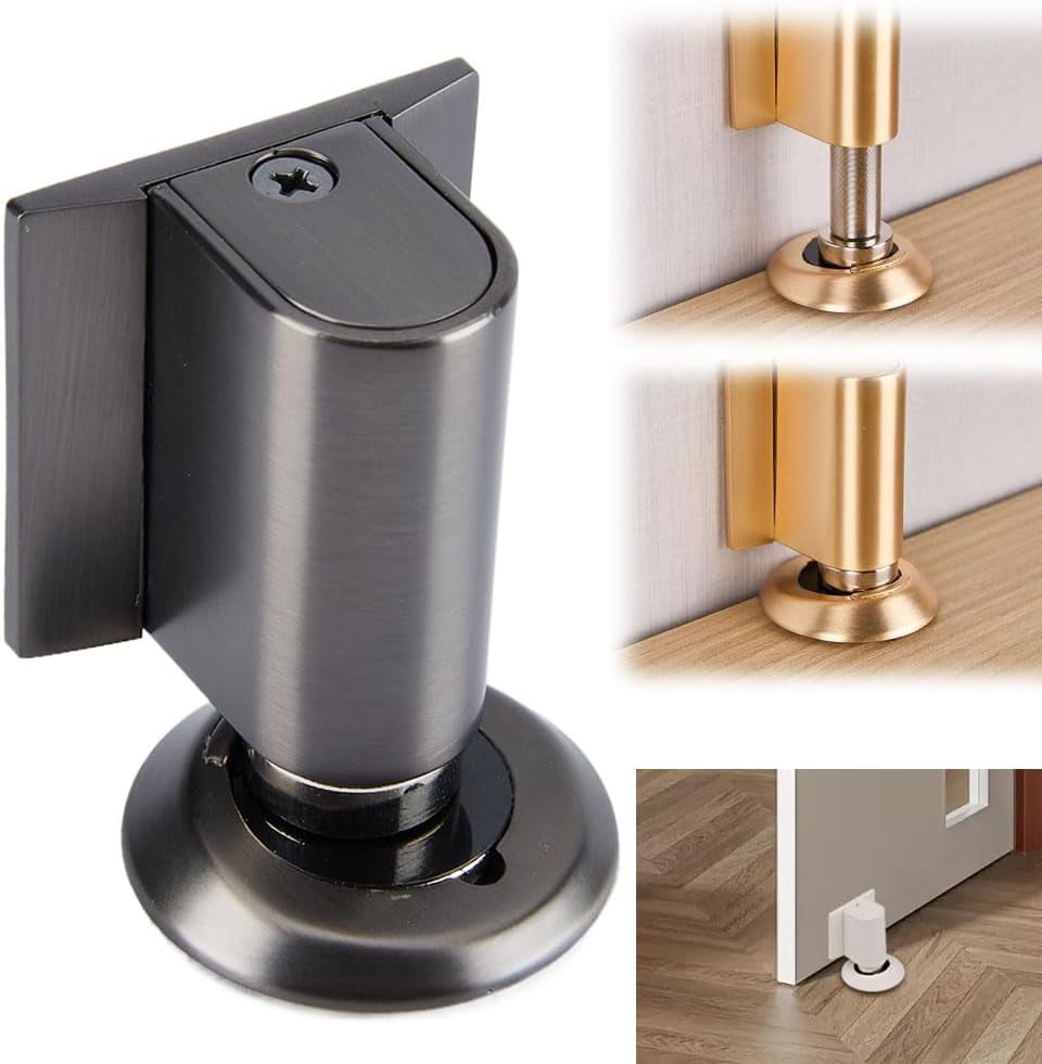 Door Stoppers, 2025 New Magnetic Door Stoppers for Bottom of Door ...